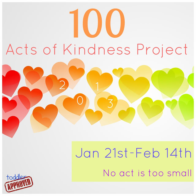 Start the year with 100 Acts of Kindness!