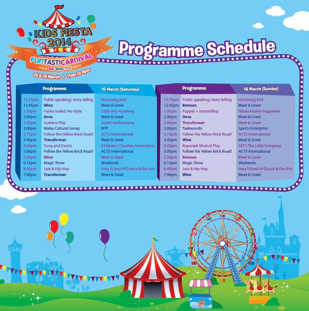 Kids Fiesta 2014: A FUNtastic Carnival!