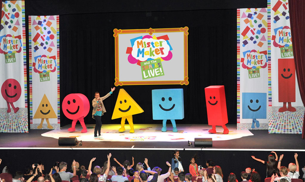 Mister Maker and The Shapes LIVE On Stage 1st Time in SINGAPORE!
