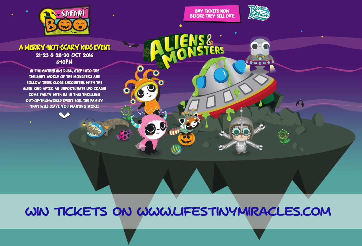 Safari Boo 2016 – Aliens and Monsters
